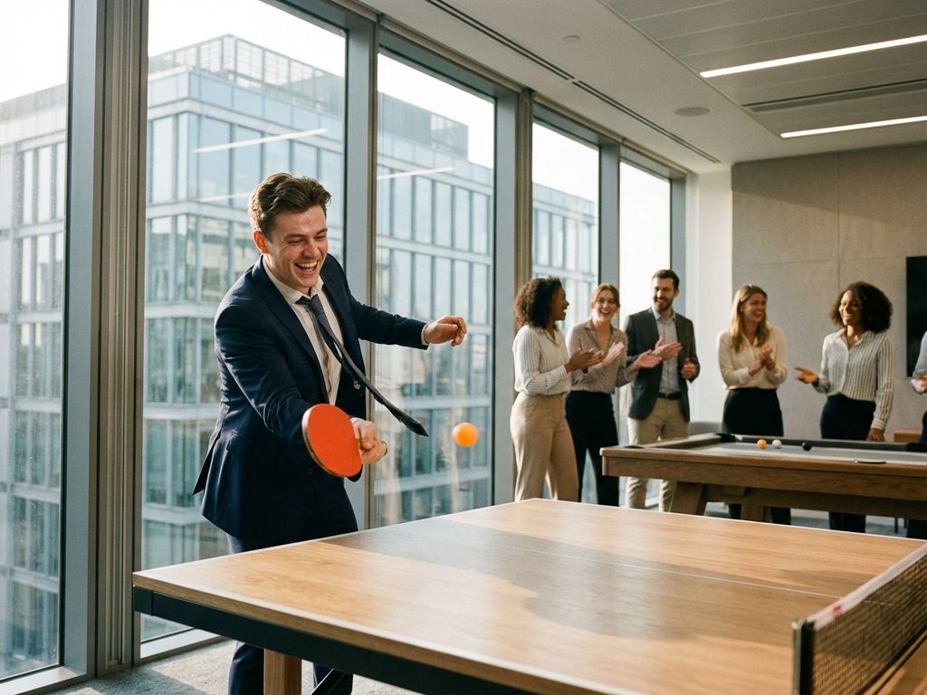Why do urban professionals prefer ping pong over traditional gym ...
