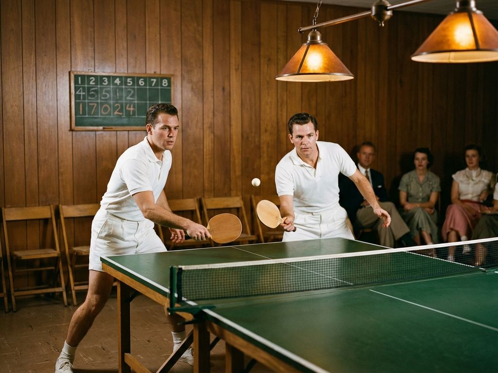 How competitive was table tennis in mid-century America? | SPIN