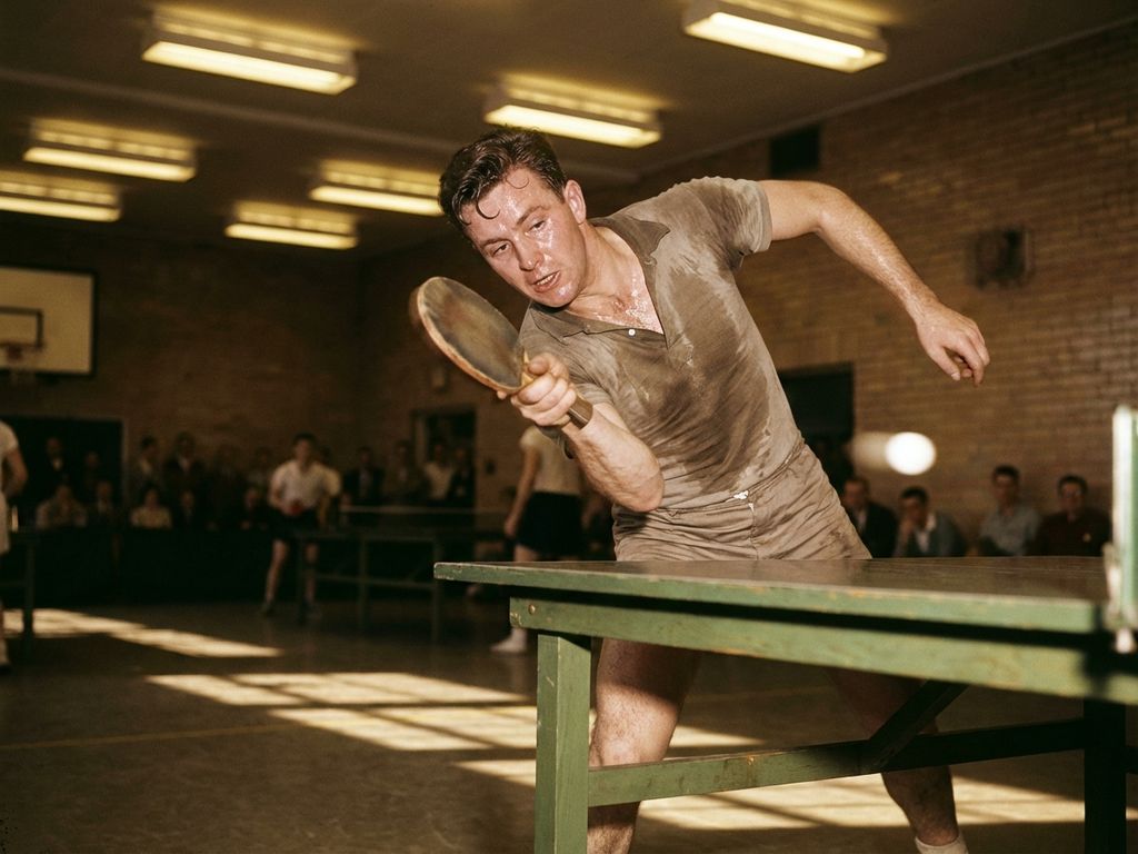 What was Marty Reisman's signature move in table tennis? | SPIN